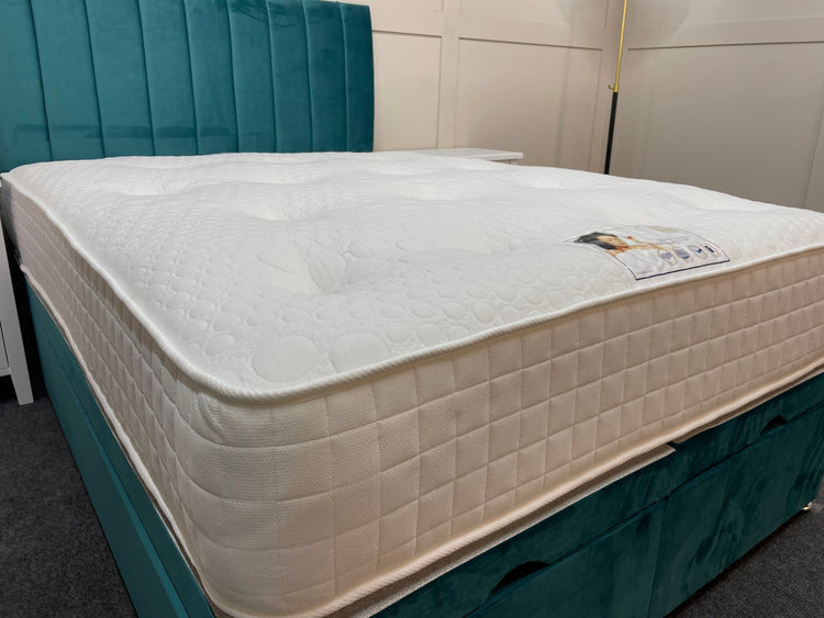 Victoria 1000 Pocket Spring End Lift Ottoman Bed & Headboard – Heatons ...