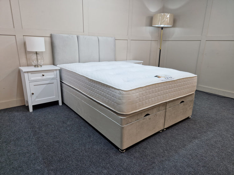 Victoria 1000 Pocket Spring End Lift Ottoman Bed & Headboard – Heatons ...